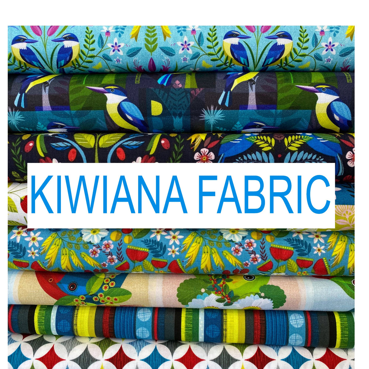 Kiwiana Fabric – Plume Art + Stitch