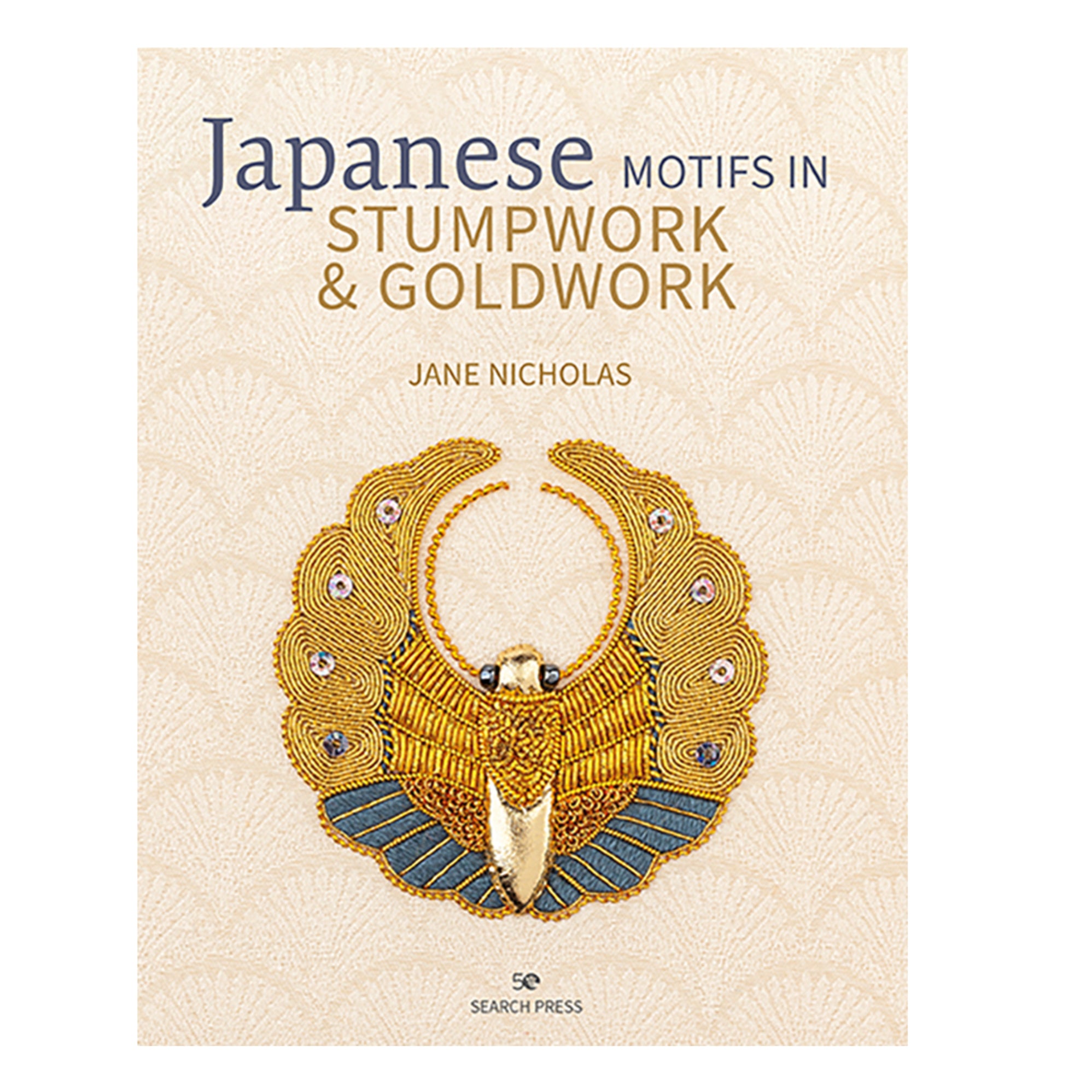 Japanese Motifs in Stumpwork & Goldwork - Jane Nicholas – Plume Art ...